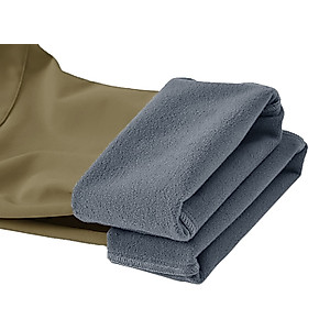 BGOWATU Women's Winter Hiking Pants Fleece Lined Waterproof Windproof Snow Insulated Pants with 6 Pockets Khaki L