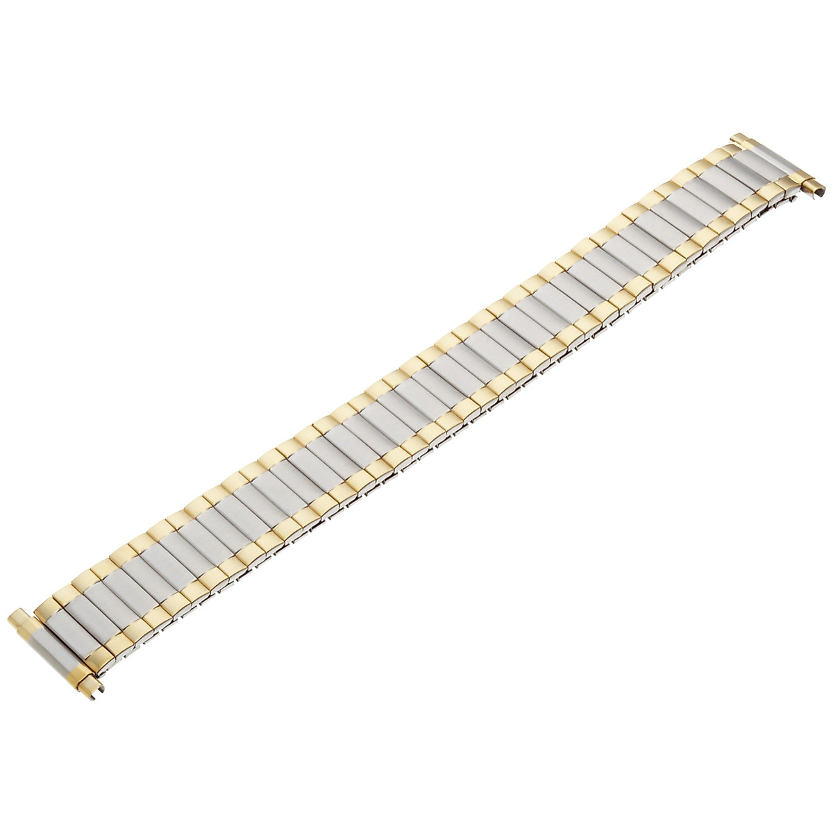Timex Men's Q7B744 Two-Tone Stainless Steel Expansion 16-20mm Replacement Watchband