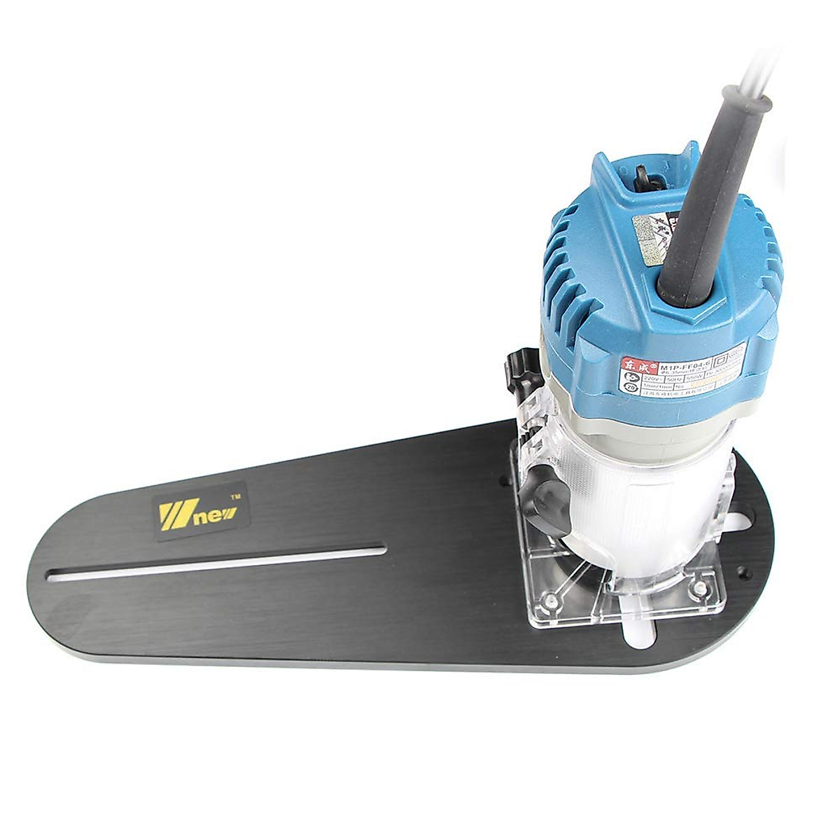 BTMIEY Circle Cutting Jig,Circle Cutting Jig for Electric Hand Trimmer Wood Router Woodworking (B)