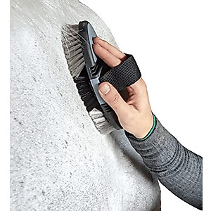 Rugged Horse Grooming Kit - Seven Piece Grooming Kit for Horses. Contains Horse Brushes, Hoof Pick, Sweat Scraper and Grooming Tote
