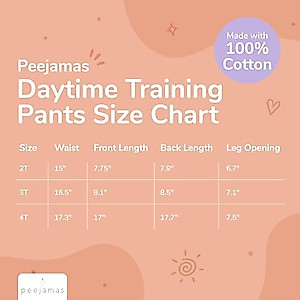 Peejamas Daytime Trainers - Comfortable Toddler Underwear for Potty Training - Diaper Replacement Training Pants for Toddlers - Easy-to-Clean Training Pants (6-Pack - Adventure Time - 4T)