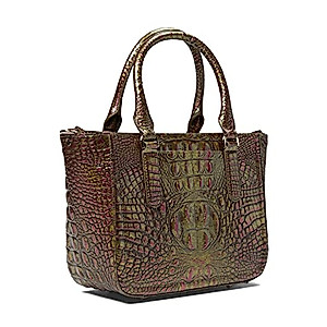 BRAHMIN Melbourne Small Ashlee Satchel Pesto One Size