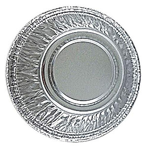 Handi-Foil 4 oz. Aluminum Foil Utility/Muffin/Cupcake Ramekin Cup - Heavy Duty (Pack of 50)