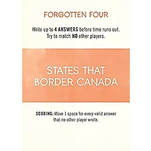 Listography: The Game: May The Best List Win! (Board Games, Games for Adults, Adult Board Games)