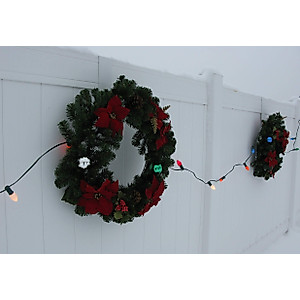 MIDE Products Aluminum Slip-on Fence Hooks, 2-06-WHITE, Pair