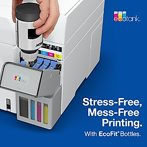 EPSON T502 EcoTank Ink Ultra-high Capacity Bottle Color Combo Pack (T502520-S) for select Epson EcoTank Printers