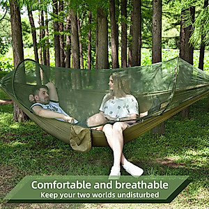 2 People Hammock， Swing for Adults，Hammock， Camping Swing， Camping， Camping Supplies， Hammock Swing， Portable Hammock， Pop Up Hammock， Pink Hammock， Outdoor Swing， Hammock Swing， (Green)