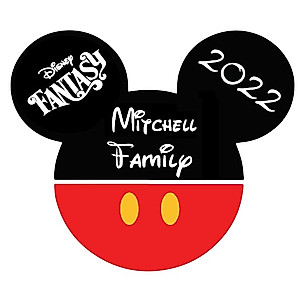 For Disney Cruise Custom Door Magnet - Personalized Large Size Mouse Pants