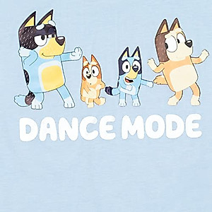 Bluey Bingo and Friends Toddler Girls 3 Pack Graphic T-Shirt Blue/Grey/Pink 3T