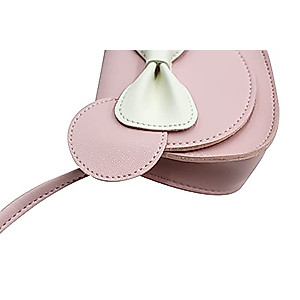 Bolley Joss Crossbody Purse Bowknot Shoulder Bag Handbag Little Girl's Cute Purse with Cartoon Mouse Ears