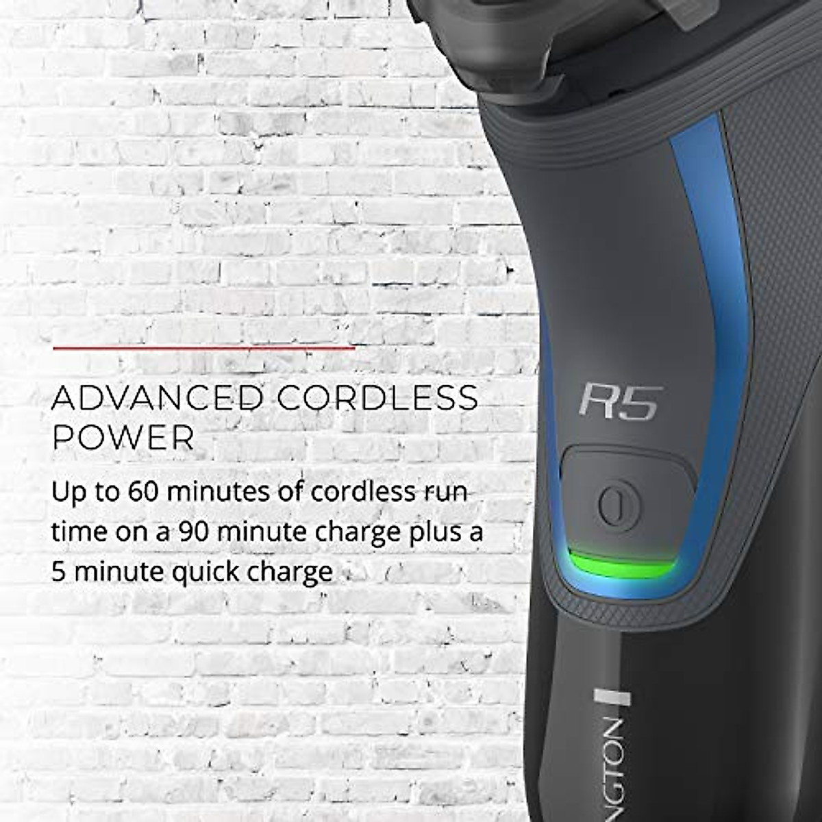 Remington® Cordless Rotary Shaver, WETech™ Technology, 100% Waterproof, PR1362C