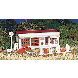 Bachmann - Plasticville Classic Kit - Gas Station - HO