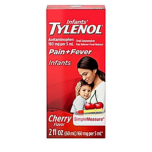 Infants' Tylenol Acetaminophen Liquid Medicine, Cherry, 2 fl. oz