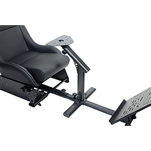 ProAm USA Racing Seat Gaming Chair Simulator Cockpit Steering Wheel Stand for Logitech G29 Thrustmaster Xbox Playstation PS4