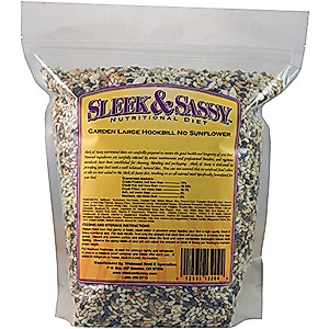 Garden Large Hookbill No Sunflower Parrot Food for Large Conures, Amazons, African Greys, Cockatoos, Pionus-Parrots & Small Macaws (4 lbs.)