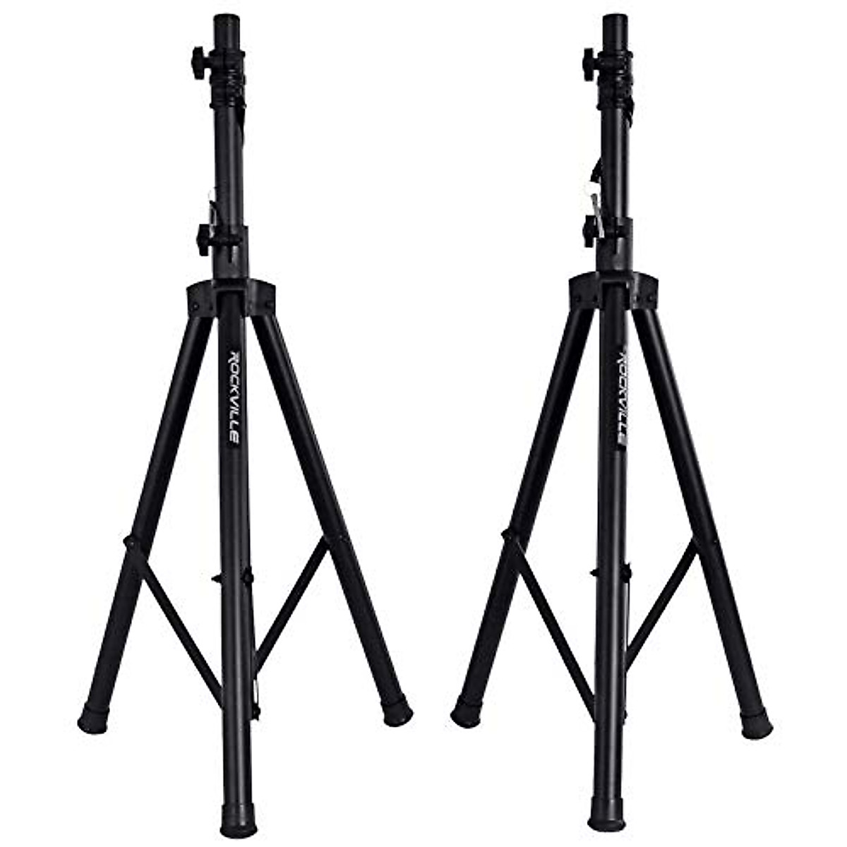 Rockville RPG152K Dual 15" Powered Speakers, Bluetooth+Mic+ Stands+Cables