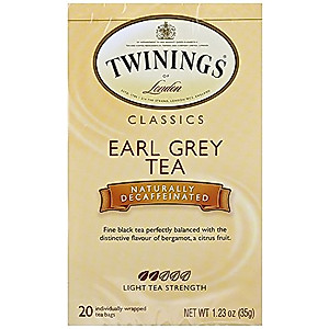 Twinings Earl Grey Decaf Tea, 20 Count