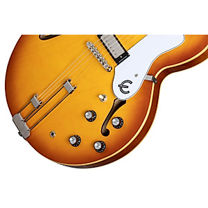 Epiphone Riviera Semi Hollowbody Archtop, Royal Tan