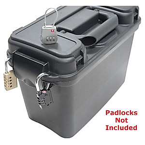 Case Club 123+ Miniature Figurine Hard Shell Carrying Case - Fits Warhammer 40k, DND, Battletech, Citadel & More! This Tabletop Army Travel & Storage Case Will Organize Your D&D and Warhammer 40k Set