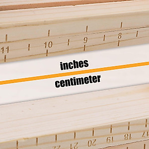 NQEUEPN Wood Bracelet Jig, Adjustable Wood Jig Bracelet Maker with 2 Metal Clips DIY U Shape Clear Scale Bracelet Jig for DIY Craft Hand Bracelet Knitting Tool (Basic Style)