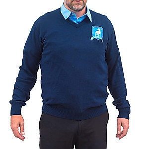 Ripple Junction Ted Lasso Coach AFC Richmond Sweater Costume Long-Sleeve Sweatshirts for Cosplay & Halloween Blue