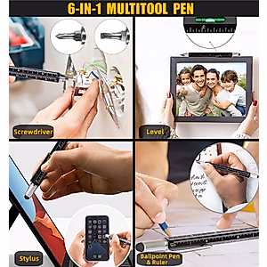 Gifts for Men, Birthday Gifts for Men, Christmas Gifts for Men, Dad, Boyfriend, Husband - Mens Gifts Ideas, Anniversary Unique Gifts for Men, Cool Gadgets for Men with Tumbler Snowflake Multitool Pen