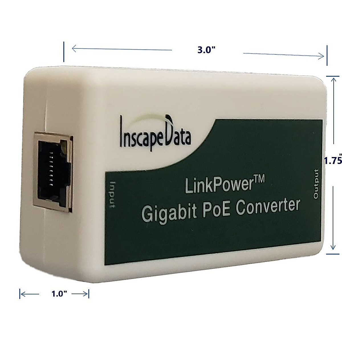 Inscape Data APC1048 Active to Passive 48V PoE Converter, 3-Year Warranty