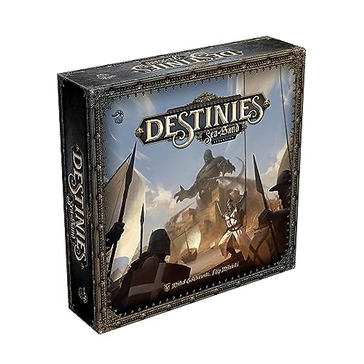 Destinies Sea of Sand Board Game Expansion - Immersive Storytelling and Adventure for Tabletop Enthusiasts, Ages 14+, 1-3 Players, 120-150 Minute Playtime, Made by Lucky Duck Games