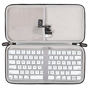Aproca Hard Travel Storage Case, for Apple Magic Keyboard/OMOTON Ultra-Slim Bluetooth Keyboard