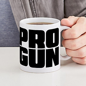 CafePress PRO GUN Ceramic Coffee Mug, Tea Cup 11 oz