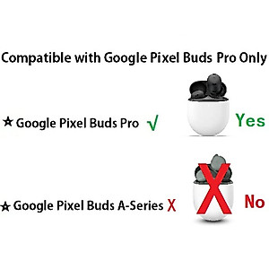 BLLQ Memory Foam Ear Tips Compatible with Google Pixel Buds Pro Replacement Ear Tips, Perfect Noise Cancellation, Fit in Case, S/M/L 6 Pairs Foam Tips Black (Foam PP6PB)