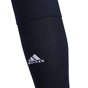adidas Rivalry Soccer 2.0 OTC, Workout Compression Socks-Over The Calf, Navy Blue/White, Small