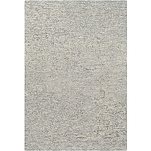 Hauteloom Watchung Wool Living Room, Bedroom Area Rug - Transitional - Gray, Green - 8' x 10'
