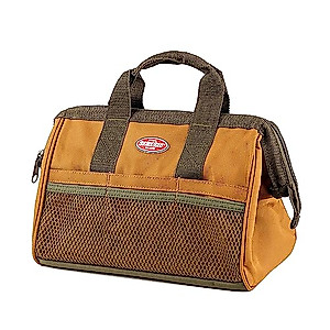 Bucket Boss Gatemouth 13 Tool Bag in Brown, 60013, 8 liters