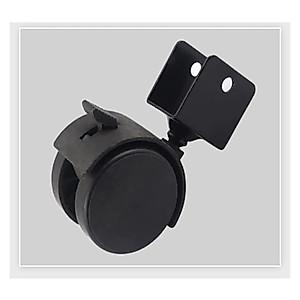 Casters Swivel casters Heavy Duty 4pcs Furniture Office Chair Sofa Brake Plastic Rolling Wheels Caster for Industrial Furniture casters Workbench