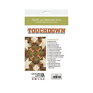 Leisure Arts Touchdown Quilting Pattern