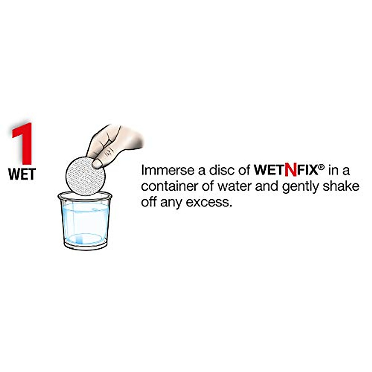 WETNFIX (20 Discs) - Fixing Wall Anchors Fast! Ideal for Loose Wall fixtures Such as Curtain Rails, Toilet roll Holders. Ideal for Drywall and Masonry.