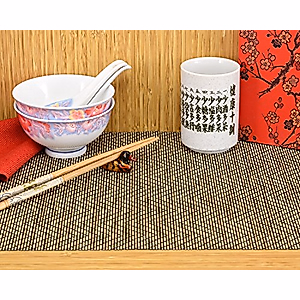 Con-Tact Brand Natural Weave Non-Adhesive Contact Shelf and Drawer Liner, 12" x 4', Zig Zag Black/Ivory, 6 Rolls