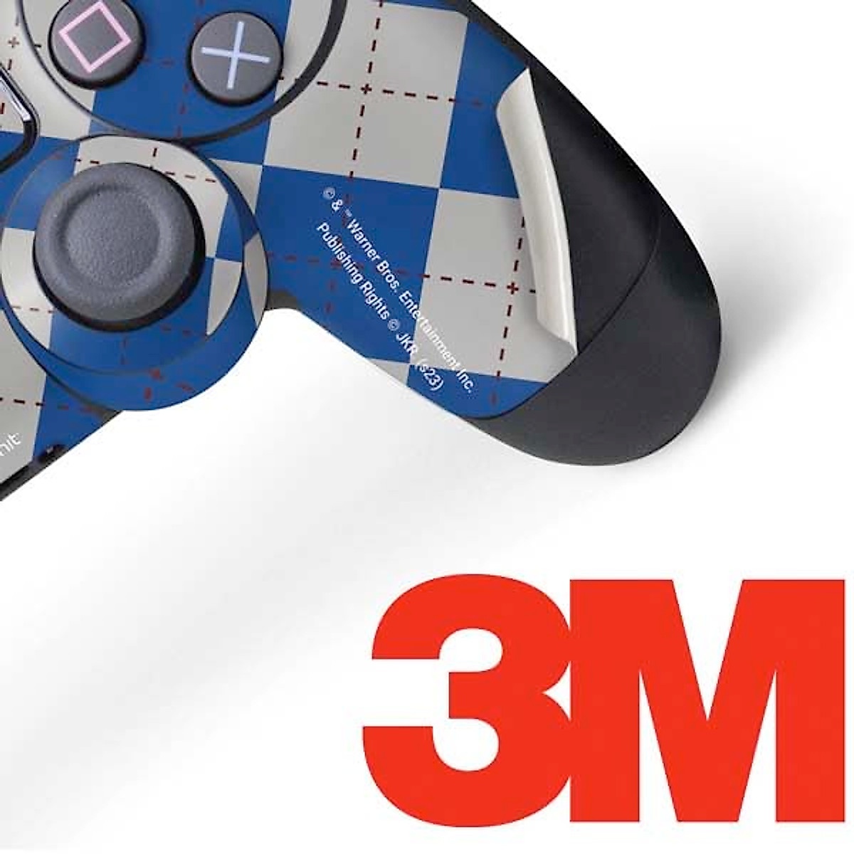 Skinit Decal Gaming Skin Compatible with PS4 Controller - Officially Licensed Wizarding Worlds Harry Potter Ravenclaw Crest Design