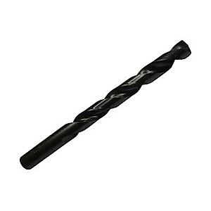 6 Pcs, 13/64" Hss Black Oxide Split Point Jobber Length Drill Bit, Drill America, D/Asp13/64, Flute Length: 2-7/16"; Overall Length: 3-5/8"