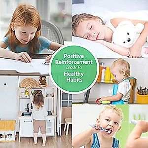 DooTaah Reward Chart for Kids Potty Training Reward Jar for Toddlers with 20 Chips- Behavior, Responsibility, Habits, Daily Routine (Transparent Jar)