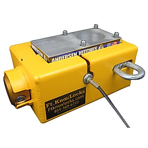 Andersen Ultimate 5th Wheel Connection Lock (Andersen Ultimate 5th Wheel W/Trimax) Yellow