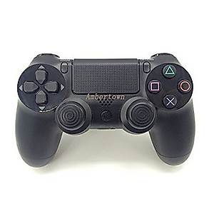 Analog Silicone Thumb Stick Grip Joystick Caps Cover for PS4 PS3 Xbox 360 Xbox One Game Controllers (Black)