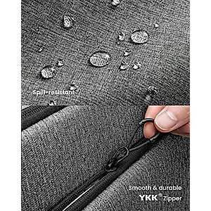 tomtoc Tablet Shoulder Bag for 12.9-inch New iPad Pro M2&M1 2022-2018 with Magic Keyboard and Smart Keyboard Folio, Surface Pro 8/X/7+/7/6/5, Spill-Water Resistant Cordura Fabric Tablet Sleeve