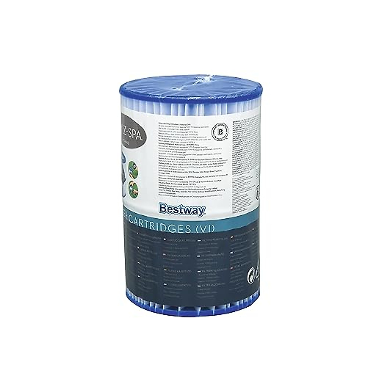 Bestway Lay-Z-Spa Filter Cartridge Size VI, 58323, 6 x Twin Pack (12 Filters)