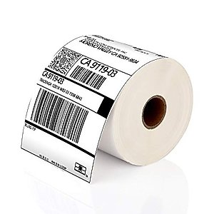 JADENS 4x6 Thermal Labels - 350 Labels, Compatible with Rollo, Brother, Zebra and Most Thermal Printer, Perforated, Commercial Grade, Doesn't Compatible with Dymo
