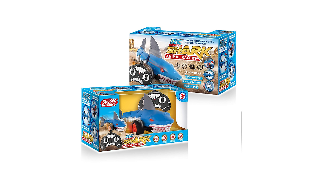 Rugged Racers Animal Racer RC Cars - Monster Truck for Kids