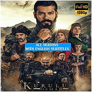 Kurulus Osman All 5 Seasons with English Subtitles Kurulus Osman Season 1 2 3 4 5 | Establishmen Osman Full HD Season 1-2-3-4-5 (150 Episodes) Complete *USB Flash Drive* All Episodes* 1080 HD