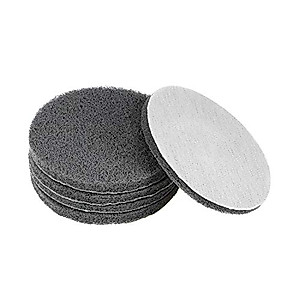 uxcell 5 Inch 1000 Grit Drill Power Brush Tile Scrubber Scouring Pads Cleaning Tool 5pcs