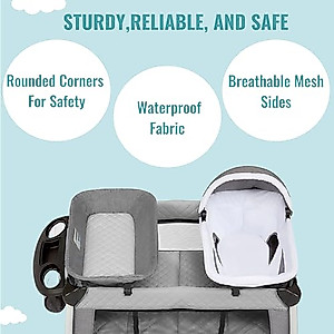 Dream On Me Princeton Deluxe Nap 'N Pack Play Yard